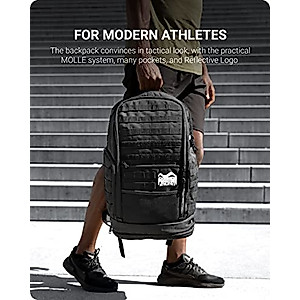 Phantom Athletics Gym Backpack - Sports MMA Boxing BJJ - Men Bag Tactical Black