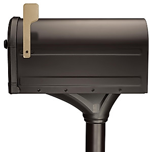 Architectural Mailboxes 7980RZ Roxbury Kit Mailbox, Rubbed Bronze
