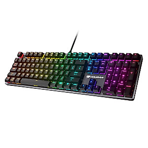 COUGAR Vantar MX Mechanical Gaming Keyboard (Red Switch) with RGB (Black)
