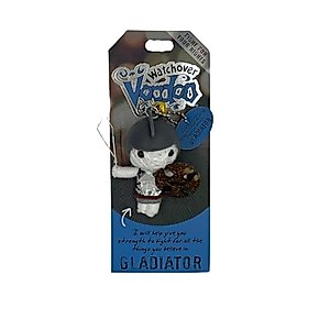 Watchover Voodoo 3-Inch Gladiator - Handcrafted Gift to Bring Good Luck and Positivity Everywhere You Go