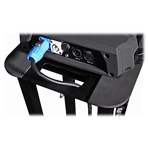 Rockville Totem Moving Head Light Stand+Black+White Scrims+Carry Bags, (RTP32B)