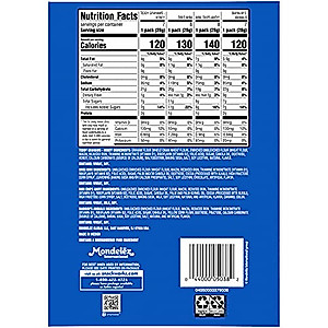 Nabisco Team Favorites Variety Pack, OREO Mini, CHIPS AHOY! Mini, Teddy Grahams Honey & Barnum's Animal Crackers, 30 Snack Packs
