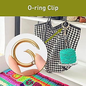 YOJOB Portable Wrist Yarn Holder for Crocheting & Knitting, Without Tangling Yarn Spinner for Yarn Balls and Cake, Ideal Crochet Gift for Crafters (Transparent)