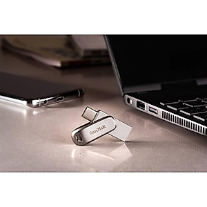 SanDisk 64GB Ultra Dual Drive Luxe USB Type-C Flash Drive