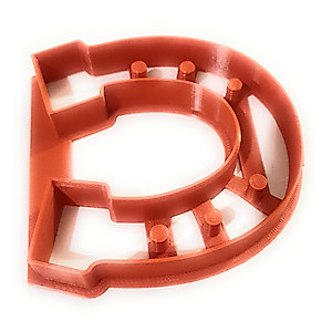 T3D Cookie Cutters Horseshoe Cookie Cutter, Suitable for Cakes Biscuit and Fondant Cookie Mold for Homemade Treats 3.53*3.49*0.55inch