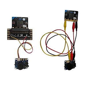 Stemedu for Microbit Speaker Expansion Module - Volume Adjustment - Onboard Hi-Fi chip with Earphone Jack - Makes Your Micro:bit Become a Music Player