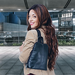 Le Donne U Zip Womans Sling/Backpack, Gray