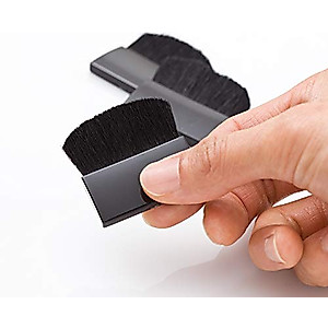 Small Square Powder / Blush Compact Brush - 4 Pieces