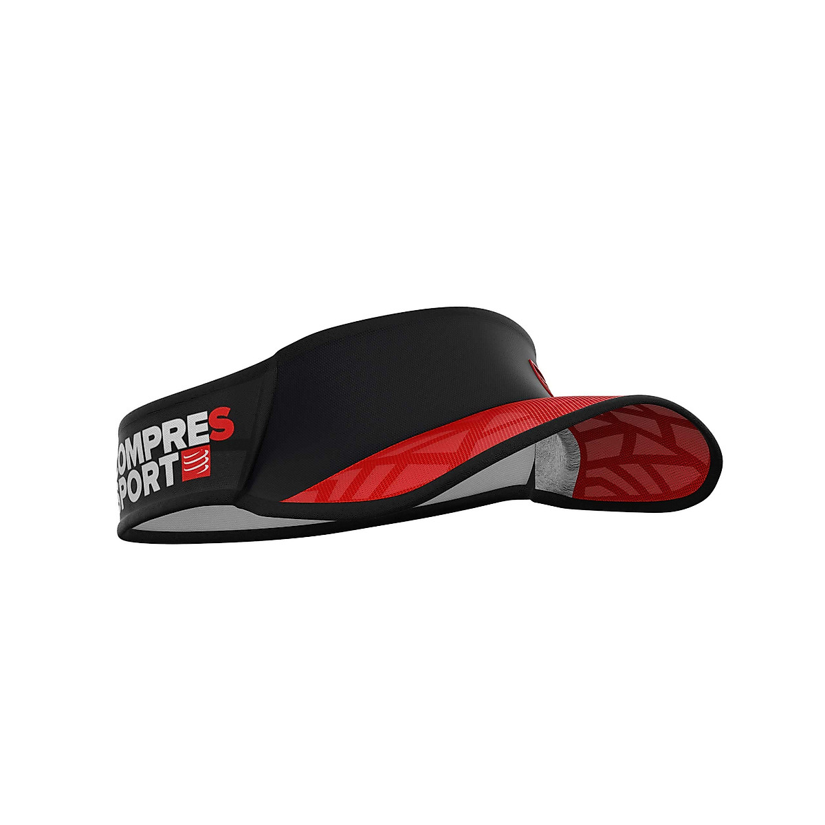 COMPRESSPORT Visor, Rouge/Noir, One Size