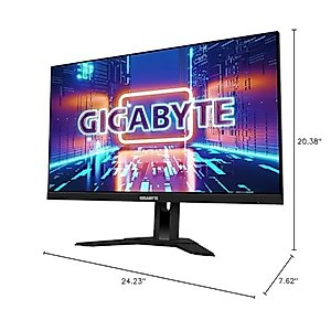 GIGABYTE M28U 28" 144Hz Gaming Monitor, 3840 x 2160 SS IPS Display, 1ms (GTG) Response Time, 9‎4% DCI-P3, VESA Display HDR400, FreeSync Premium Pro, 1x Display Port 1.4, 2x HDMI 2.1 (M28U-SA)