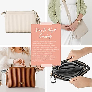 JuJuBe | Day to Night Crossbody Bag, Designer Small Crossbody Purse for Moms | Spice