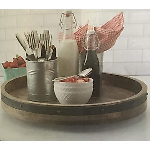 MIKASA vintage Lazy Susan Rotating Tray