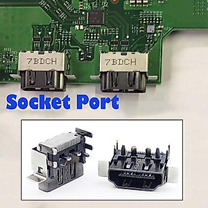 New Replacement HDMI Port Socket Connector for Xbox One X 1080P Motherboard Part 2.1M