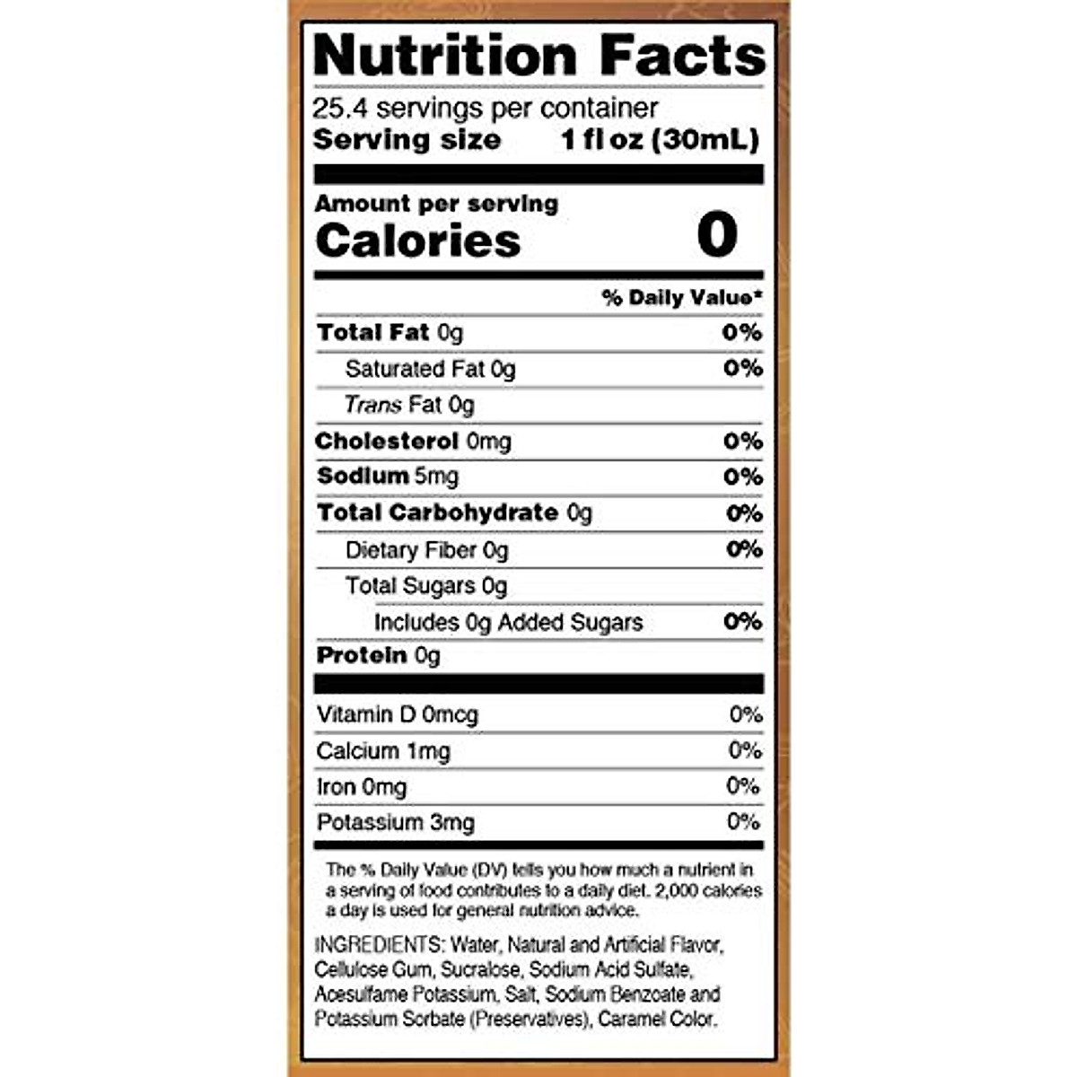 Jordan's Skinny Syrups Sugar Free Butter Toffee Coffee Syrup 750 mL Bottle with By The Cup Syrup Pump