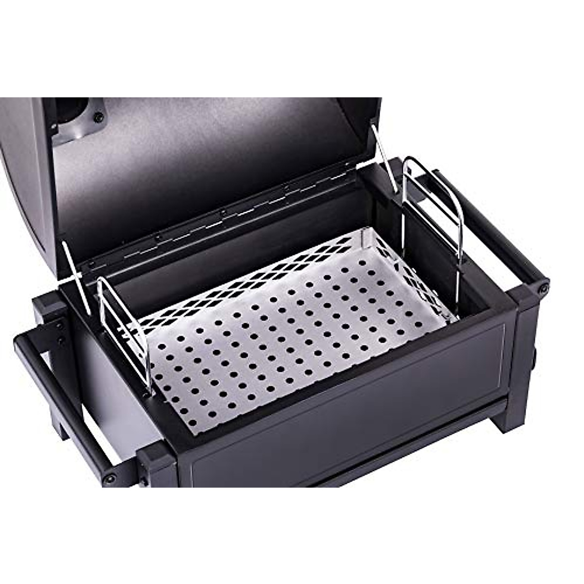 Oklahoma Joe's 19402088 Rambler Portable Charcoal Grill, Black & KINGSFORD Heavy Duty Deluxe Charcoal Chimney Starter | BBQ Chimney Starter