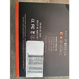 UVBRITE Beam Self-Cleaning UV Water Bottle - 24 Oz Insulated Stainless Steel Bottle - Rechargeable Sterilizing Bottle with Safety Lock Push Button Quick Purification for Safe Drinking Water Anywhere