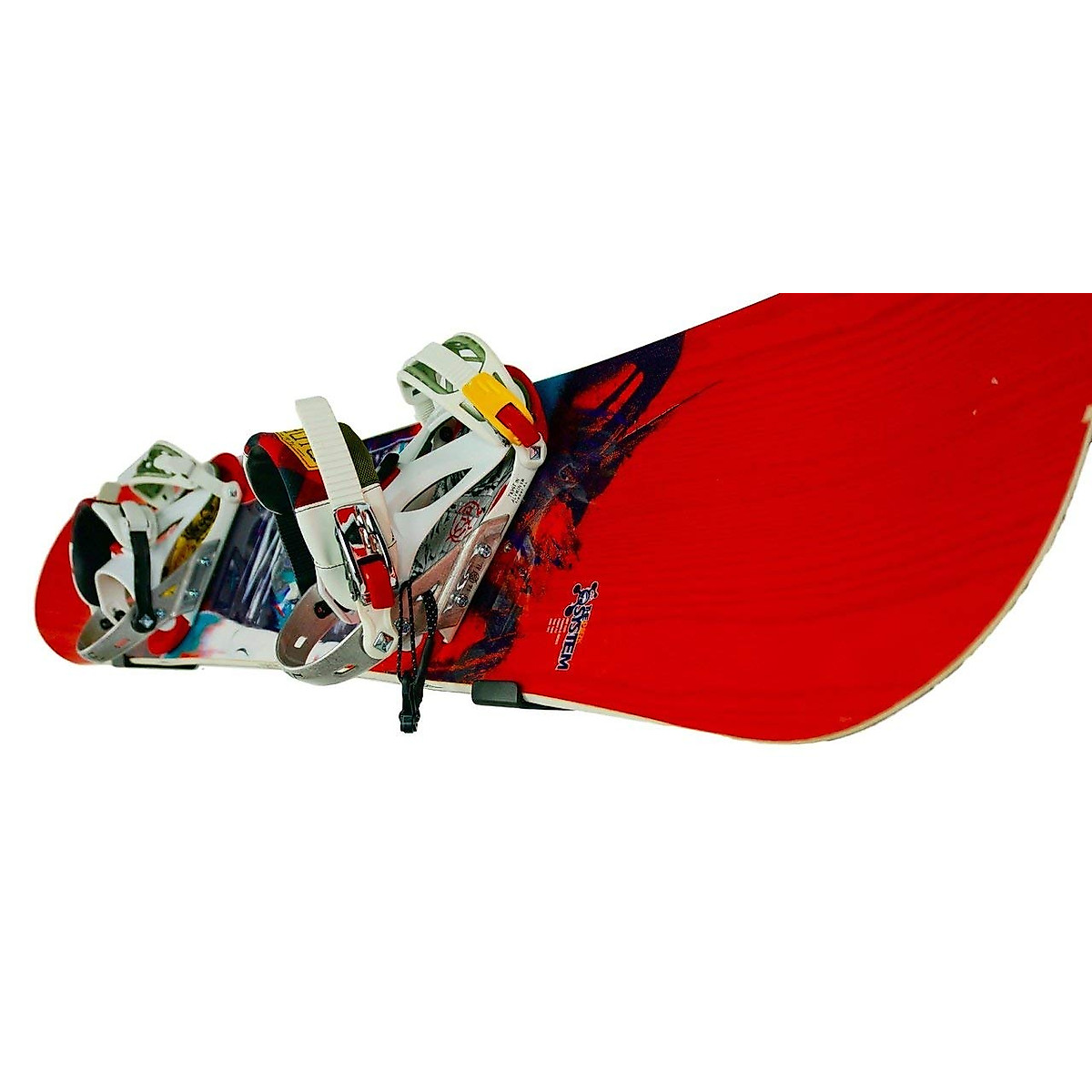 StoreYourBoard Snowboard Display Rack, Naked Wall Rack, Black