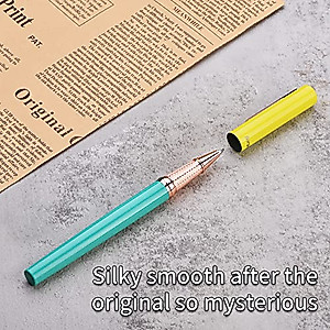 Borges Frosted Ballpoint Pen-stunning Signature pen Business Gift ， Best for Men and Women, Executive Office, Beautiful, Fancy Ballpoint Pen Gift.(2Pcs)