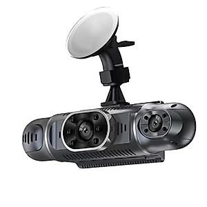 4-Channel Front and Rear Dash Cam - 360-Degree Panoramic Recording for Enhanced Safety, HD 1080P Car Interior and Exterior Camera - Clear Images and Wide Coverage