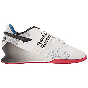 Reebok Men's Legacy Lifter II Cross Trainer, White/Black/Vector Red, 12