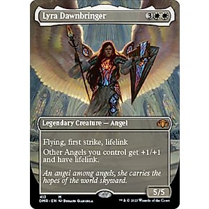 Magic: the Gathering - Lyra Dawnbringer (413) - Borderless - Dominaria Remastered