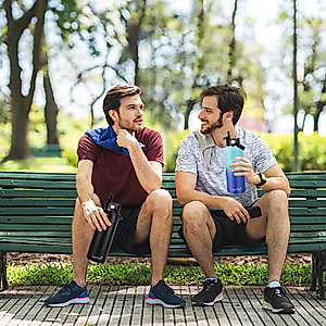 XACIOA Straw Lid for Hydro Flask Wide Mouth Bottle, Lid with Straws for 12 16 18 20 32 40 64 oz Bottle, Sport Cap Water Bottle Accessories Top Replacement Bottle Lid