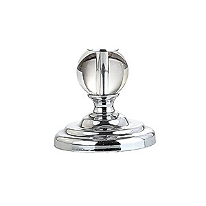 JONATHAN Y JYL2056A-SET2 Set of 2 Table Lamps Elizabeth 33" Crystal/Metal LED Table Lamp Contemporary Bedside Desk Nightstand Lamp for Bedroom Living Room Office College Bookcase, Clear/Chrome