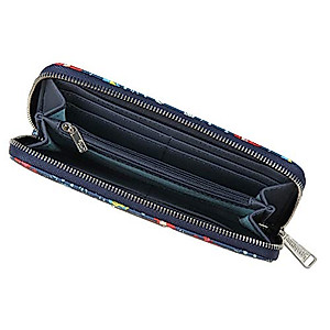 Loungefly Disney Little Mermaid Ariel And Flounder Faux Leather Full Zip Wallet