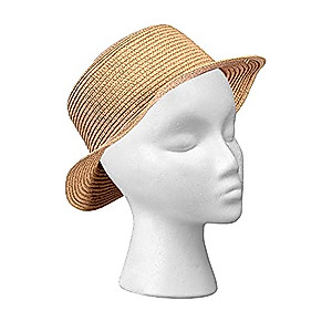 11" 3 Pcs Wig Head - Tall Female Foam Mannequin Wig Stand and Holder for Style, Model And Display Hair, Hats and Hairpieces, Mask - for Home, Salon and Travel