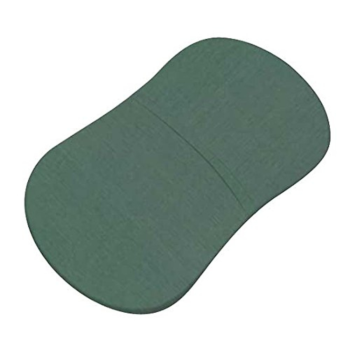 SheetWorld Baby Fitted Bassinet Sheet Fits Halo Bassinet Swivel Sleeper 17 x 30 inches, 100% Cotton Woven Sheet, Unisex Boy Girl, Hunter Green Woven, Made in USA