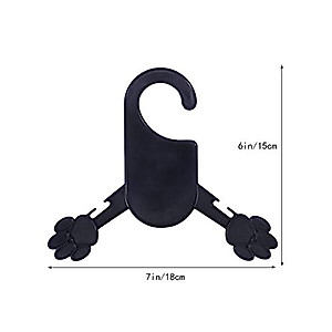 UEETEK Pet Clothes Hangers for Dog Cat Baby Toddler Small Coat Hanger Size S Pack of 10