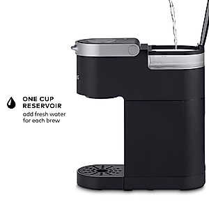Keurig K-Mini Coffee Maker, Single Serve K-Cup Pod Coffee Brewer, 6 to 12 oz. Brew Sizes, Black