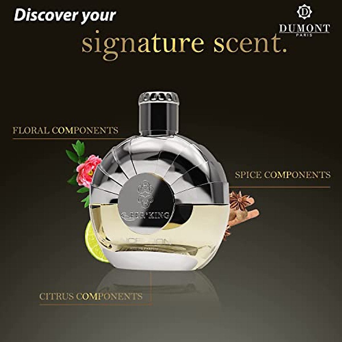 Dumont Per'King Inception 3.4 Eau De Parfum - the dependable scent, an enduring fragrance for men and women, a gift for her this season