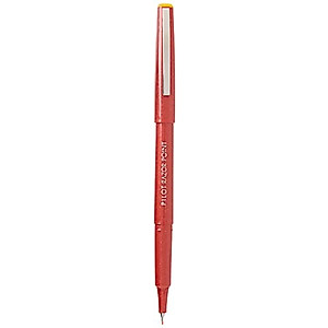 PILOT Razor Point Fine Line Marker Stick Pens, Ultra-Fine Point (0.3mm) Red Ink, 12 Units (11007)