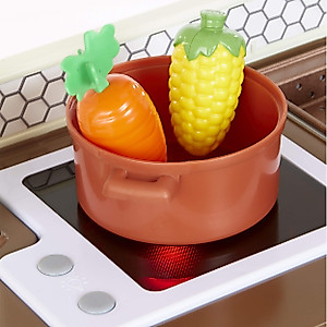 Little Tikes First Market Kitchen Pretend Play Kitchen w/Over 20 Accessories