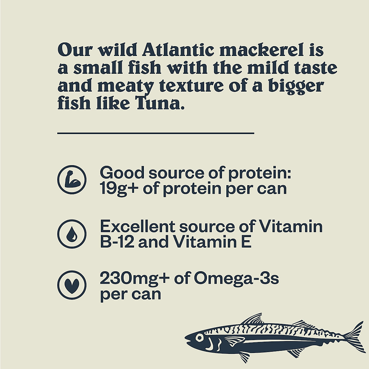 Patagonia Provisions Spanish Paprika Wild Mackerel | Responsibly Sourced in Spain | 20g Protein & Gluten Free