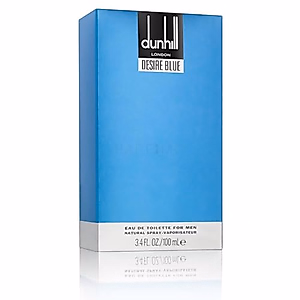 Dunhill Desire Blue Eau de Toilette Cologne Spray For Men, 3.4 Fl. Oz