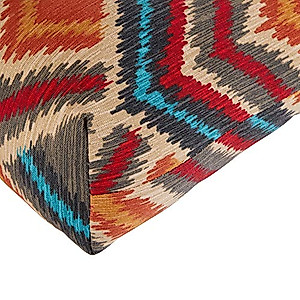 Greendale Home Fashions Outdoor 51x18-inch Bench Cushion, Set of 1, Aztec
