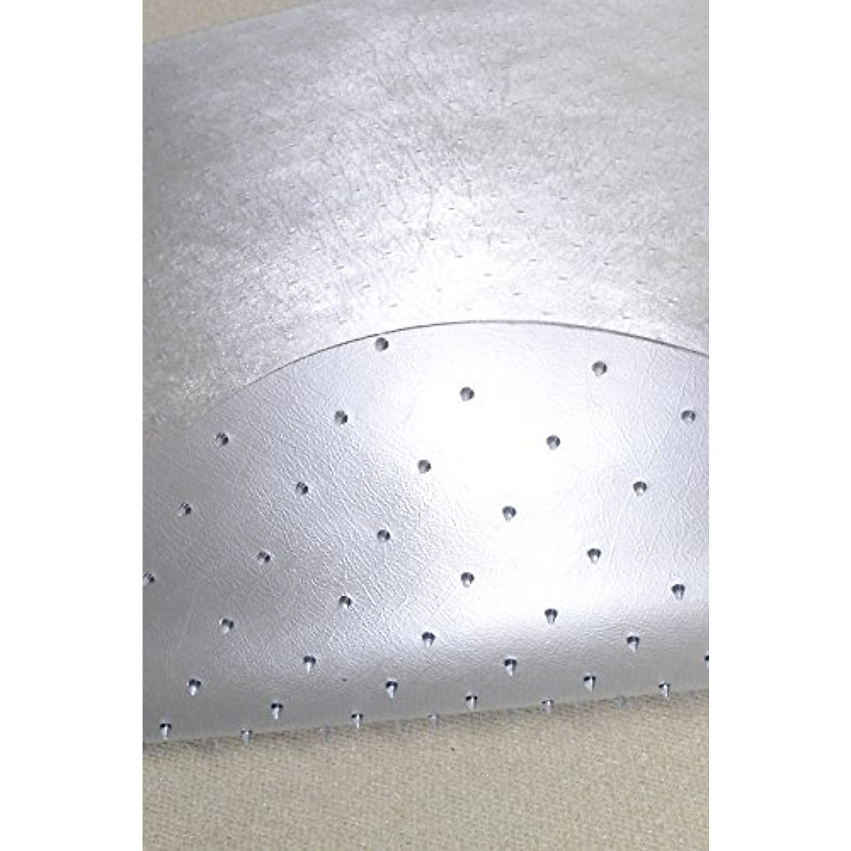 Evolve Modern Shape 45"x 60" Clear Rectangle Office Chair Mat For Low Pile Carpet, Made in the USA By Dimex, Phthalate Free (C5E6003G)