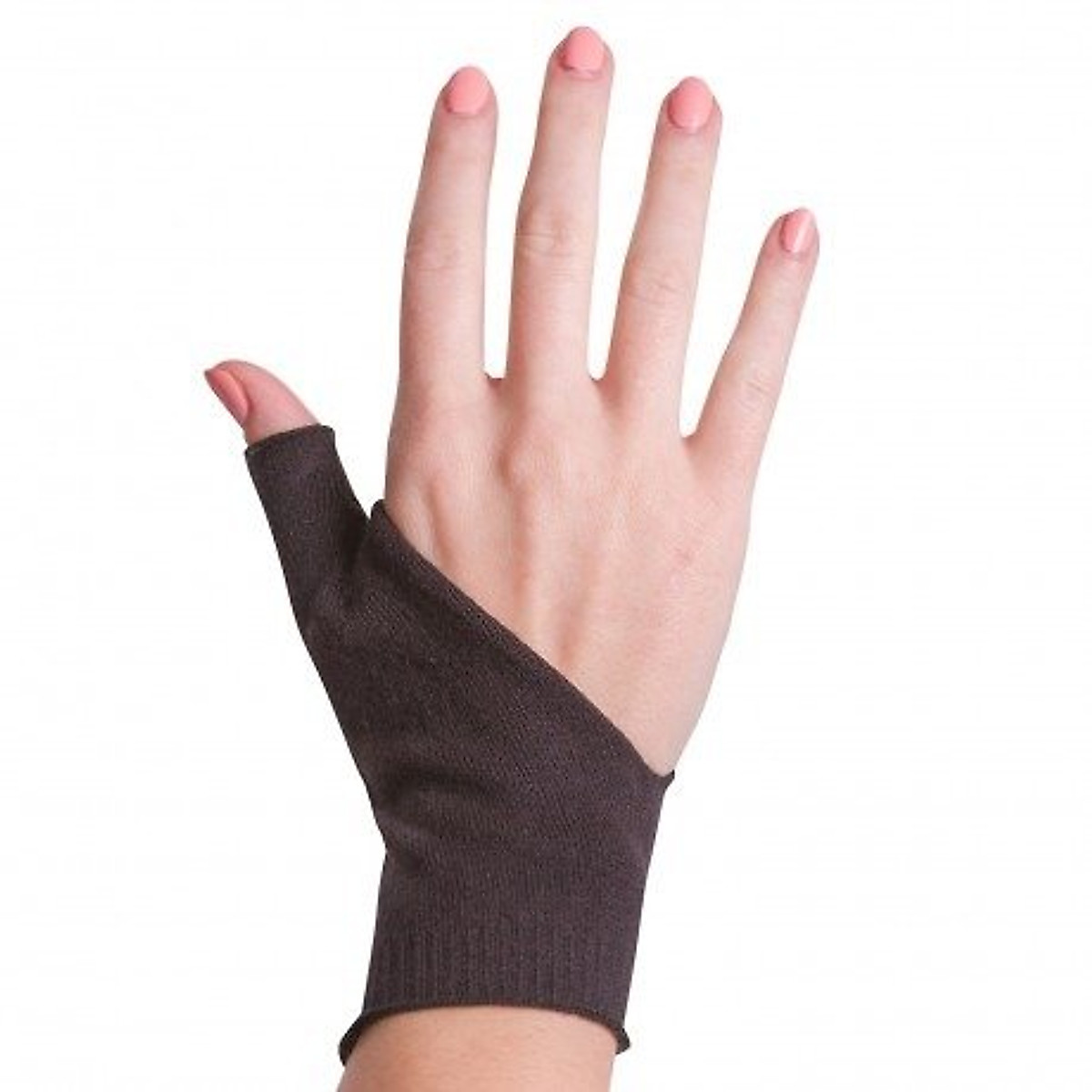 BraceAbility Undersleeve for Plastic Thumb Splint | Soft Protective Hand Sock to Wear Under Thumb & Wrist Braces