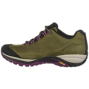 Merrell womens Siren Traveller 3 Hiking Shoe, Olive/Purple, 8 US