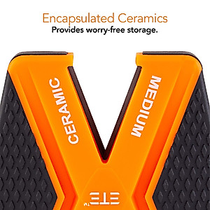 Edge Technology Engineering Double "V" Double Ceramic Knife Sharpener