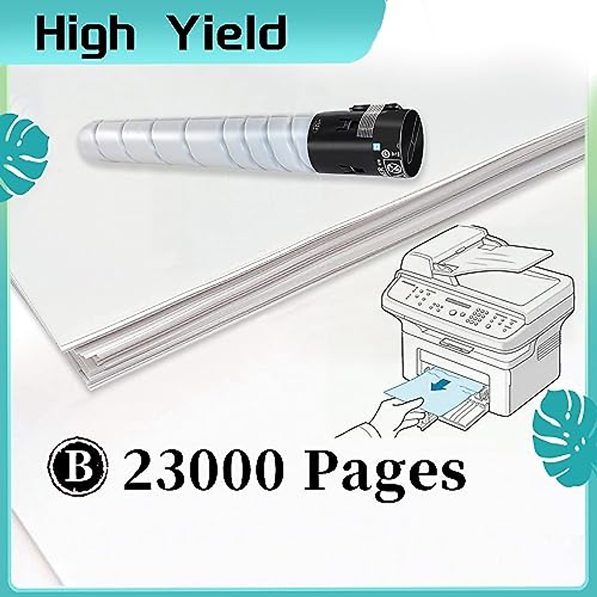 NEZIH for Konica Minolta TN323 Toner Cartridge High Yield Compatible for BH227 287 367 7528 7536 7522 Printer Black 2 Pack