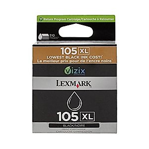 Lexmark high yield 105XL Value ink cartridge-Black