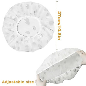 2Pcs Bowl Covers, Bread Proofing Cover Reusable Bowl Covers for Bread Proofing, Bread Cover for Rising Adjustable Elastic Bowl Covers, Bowl Covers for Bread Rising Sourdough Proofing Covers