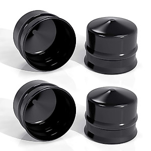 532104757 Lawn Tractor Axle Cap fit for Husqvarna,4 Pack Hub Cap fit for Craftsman Axle Hub Cap Prevents Dirt from Entering The Wheel Hub and Axle Replace 532175039,104757X428,104757X prime&swift