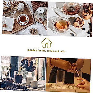 BESTOYARD 2 pcs Enamel Kettle camping kettle glass tea pot mini terrarium no whistling kettles ceramic water kettles coffee tea maker Water Boiling Pot Household Water Pot Stove Water Kettle