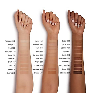 Shiseido Synchro Skin Self-Refreshing Foundation SPF 30, 510 Suede - Medium, Buildable Coverage + 24-Hour Wear - Waterproof & Transfer Resistant - Non-Comedogenic