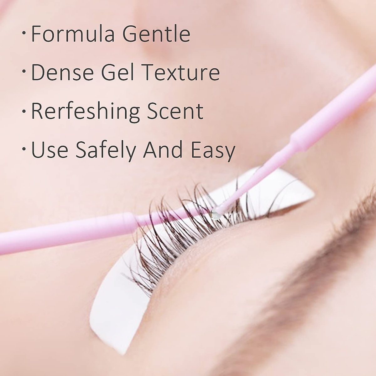 EMEDA Eyelash Extension Remover Gel Not for Clusters Glue 15ml Quickly Dissolves Powerful Lash Extension Glue Professional Removal for Lash Extensions Adhesive (15ml)
