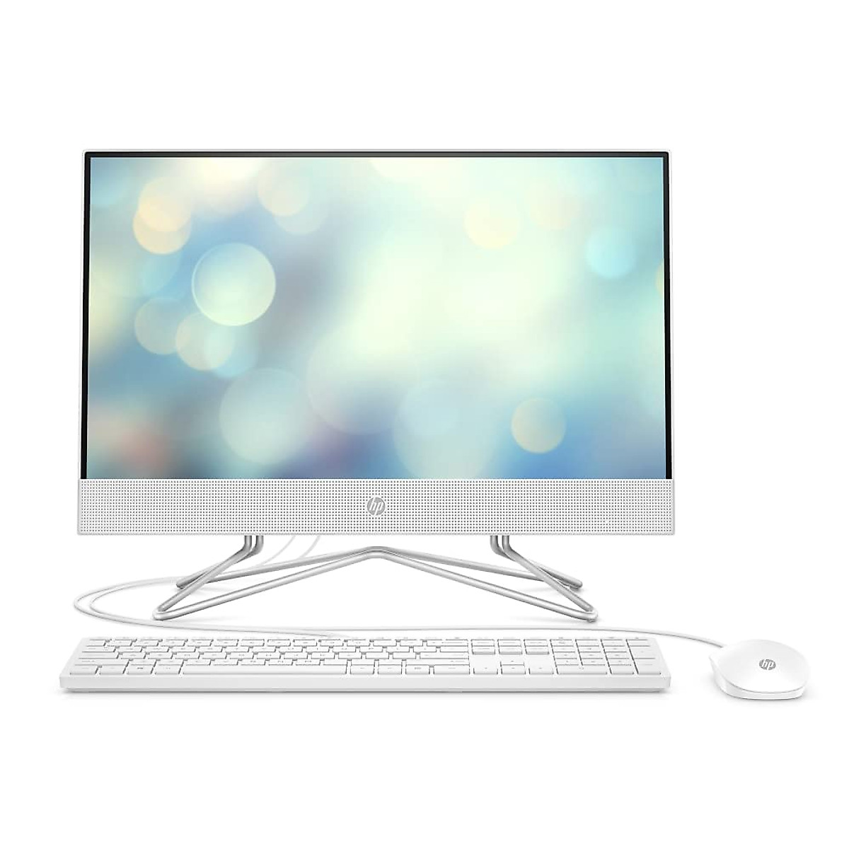 HP 24-DF0096 24" FHD Touchscreen All-in-One AMD Ryzen 5 3500U 2.1GHz 8GB RAM 1TB HDD DVD-RW WiFi Windows 11 Home (Renewed)